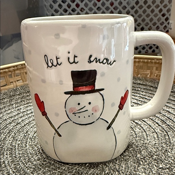Rae Dunn | Dining | Rae Dunn White Snowman Mug | Poshmark
